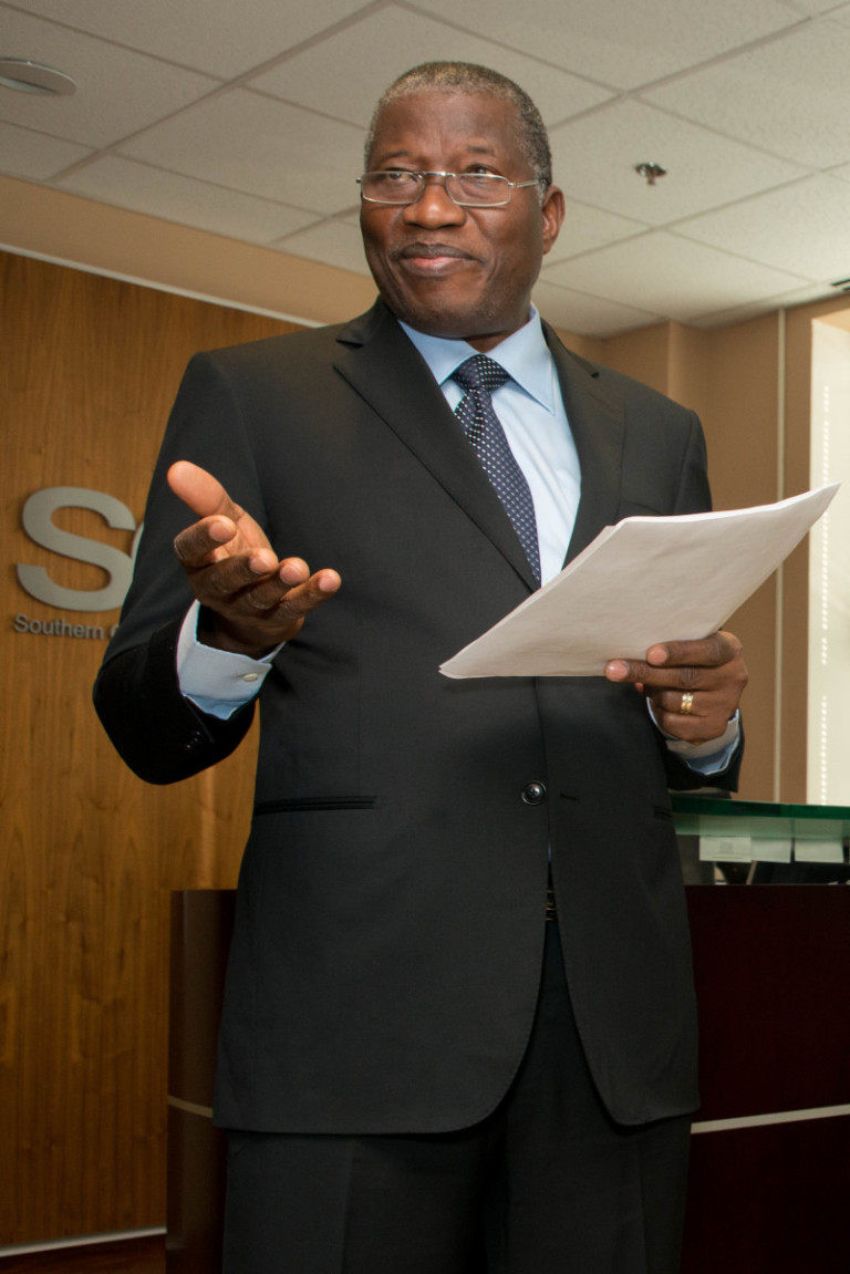 Former Nigeria President Goodluck Jonathan honored by the SCLC ...